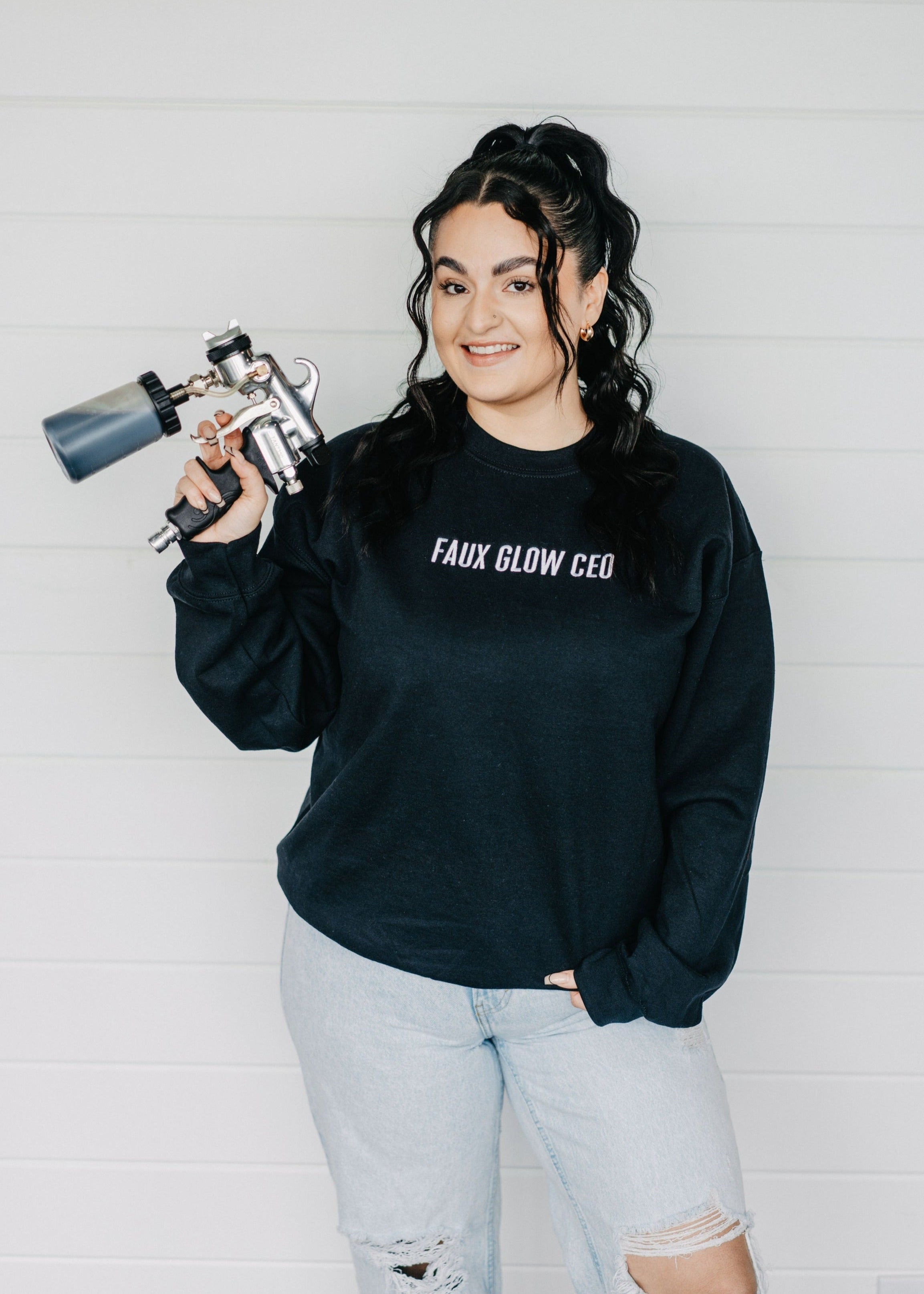 Faux Glow CEO Crew – Sunny Hunny Apparel